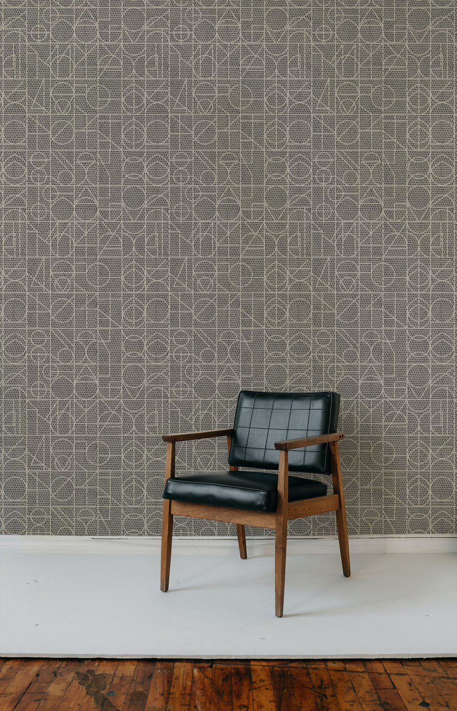 Kali - Charcoal Wallpaper by Forbes Masters - Mitchell Black