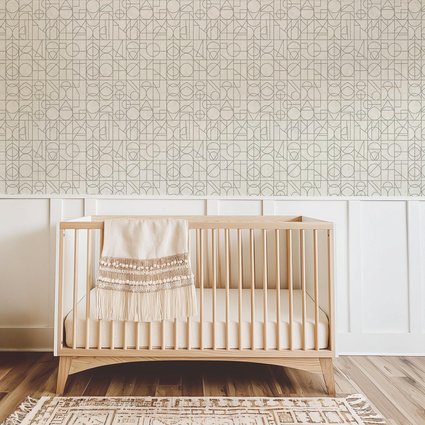 Kali - Taupe Wallpaper by Forbes Masters - Mitchell Black