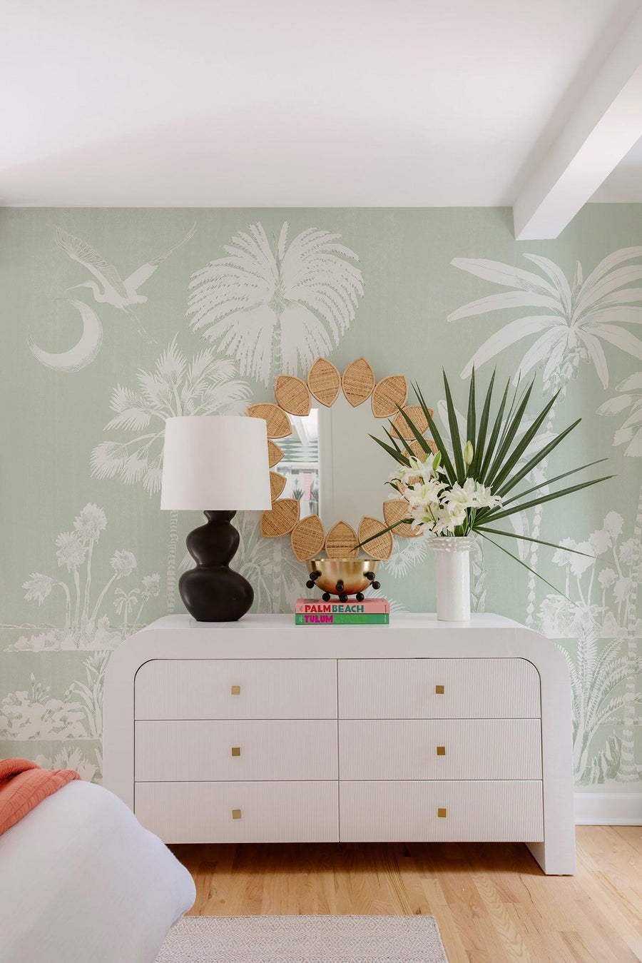 Charleston Marsh Mural - Marsh Breeze Green by Megan Molten - Mitchell ...