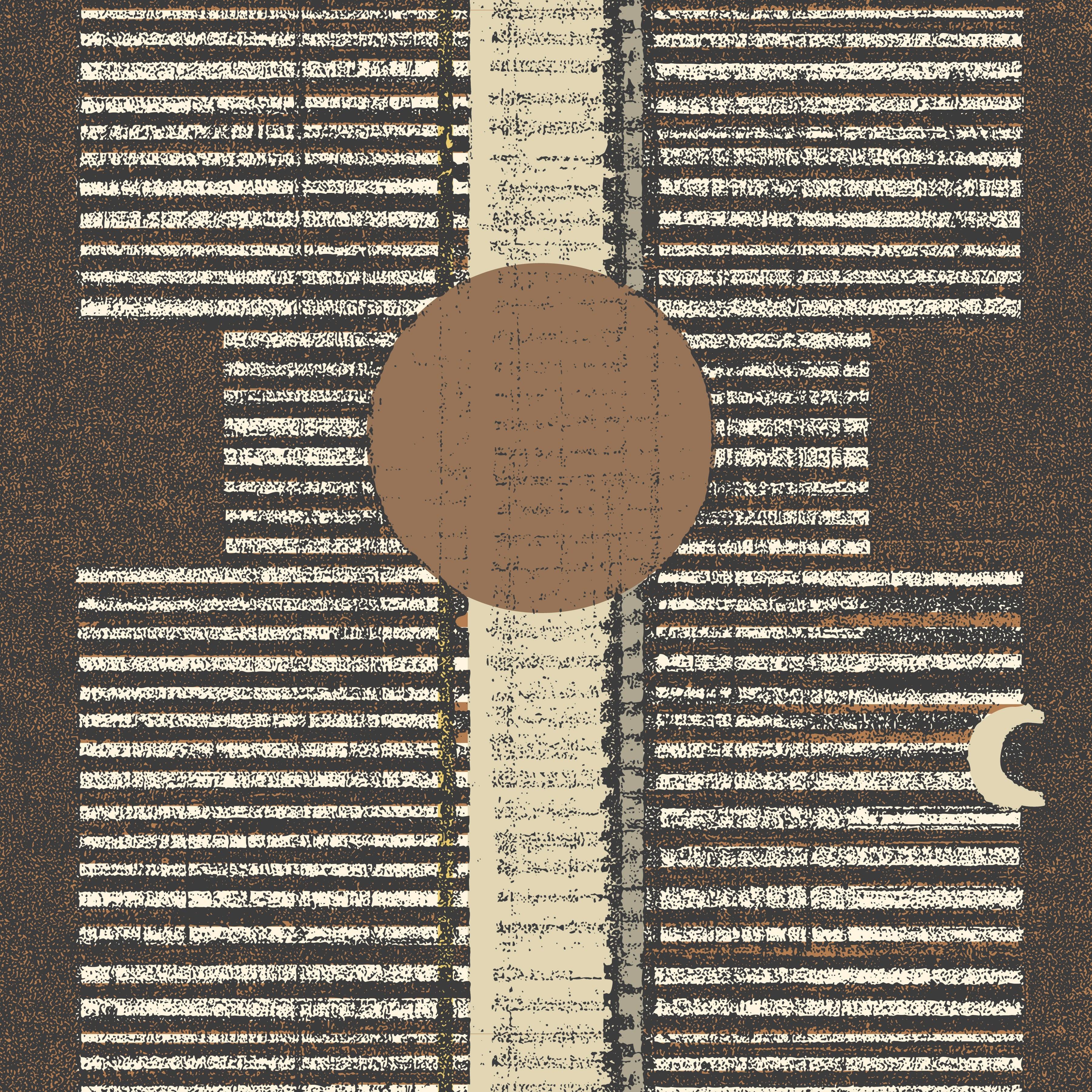 Inyanga - Cocoa Wallpaper by Forbes Masters - Mitchell Black