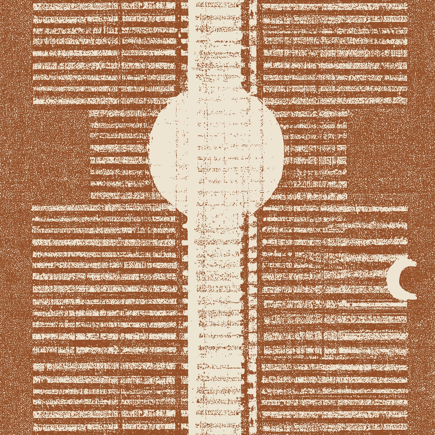 Inyanga - Red Clay Wallpaper by Forbes Masters - Mitchell Black