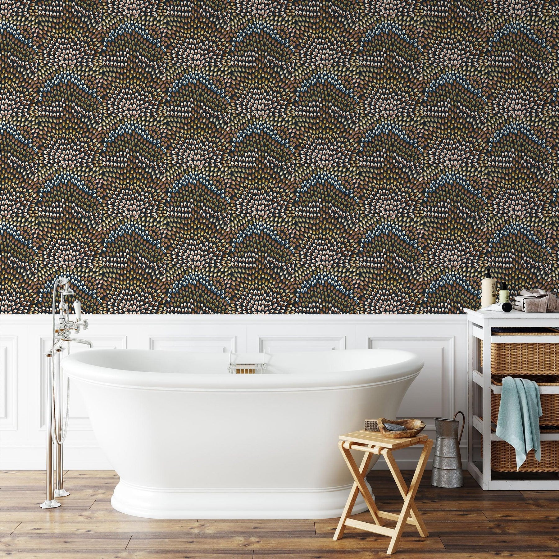 Jandaya - Black Starling Wallpaper - Mitchell Black