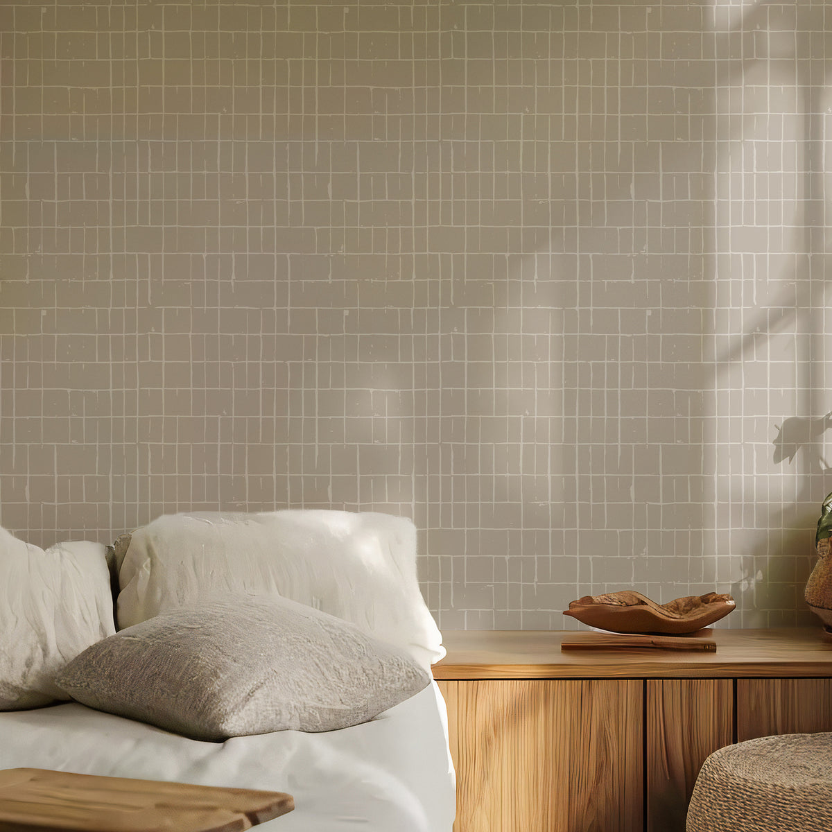 Mitchell Black Wallpaper & Textiles Chicago