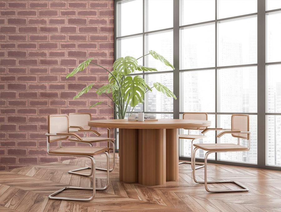 Wrigley - Classic Brick Wallpaper - Mitchell Black