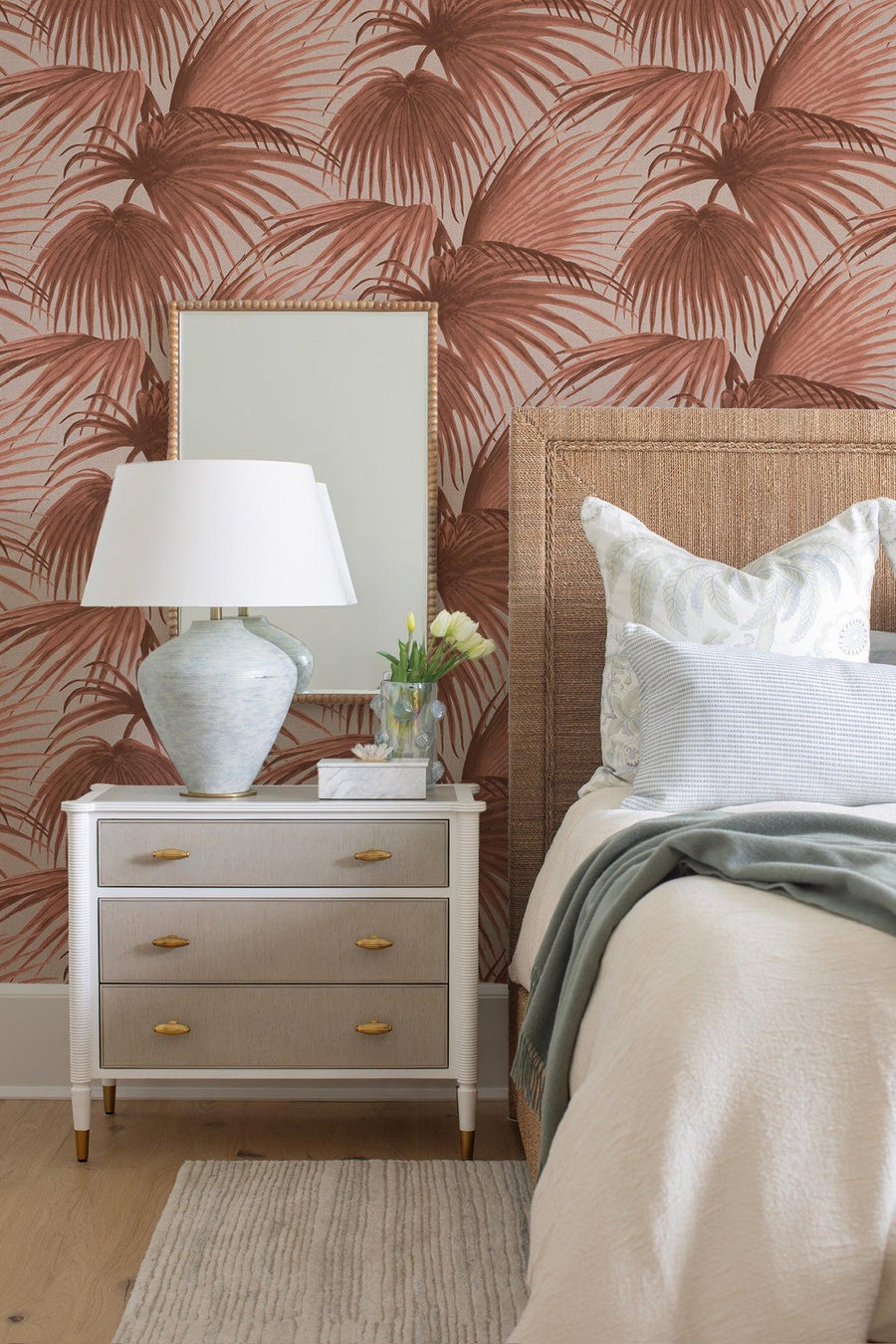 Pawley’s Island Palms - Golden Umber Clay by Megan Molton - Mitchell Black