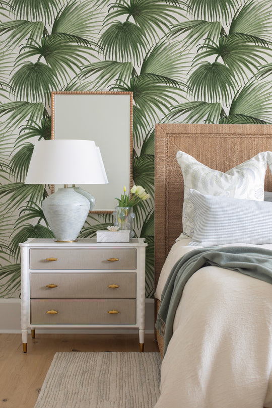 Pawley’s Island Palms - Linen by Megan Molton - Mitchell Black