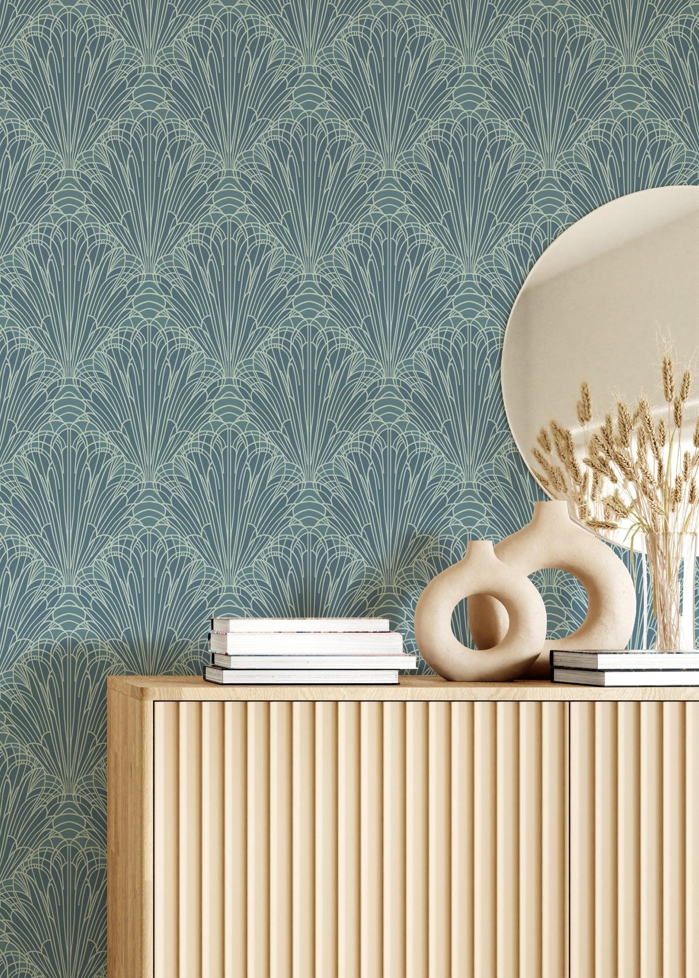 Splash - Blue Wallpaper - Mitchell Black
