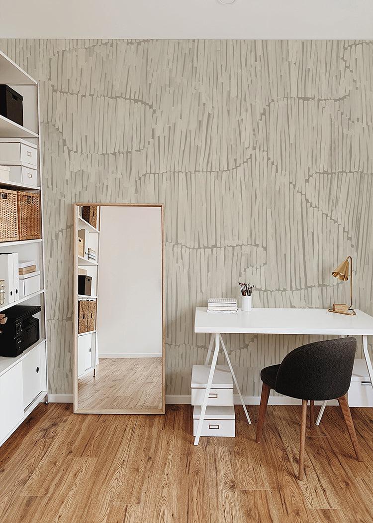 Stacked Wall Mural - Parchment – Mitchell Black