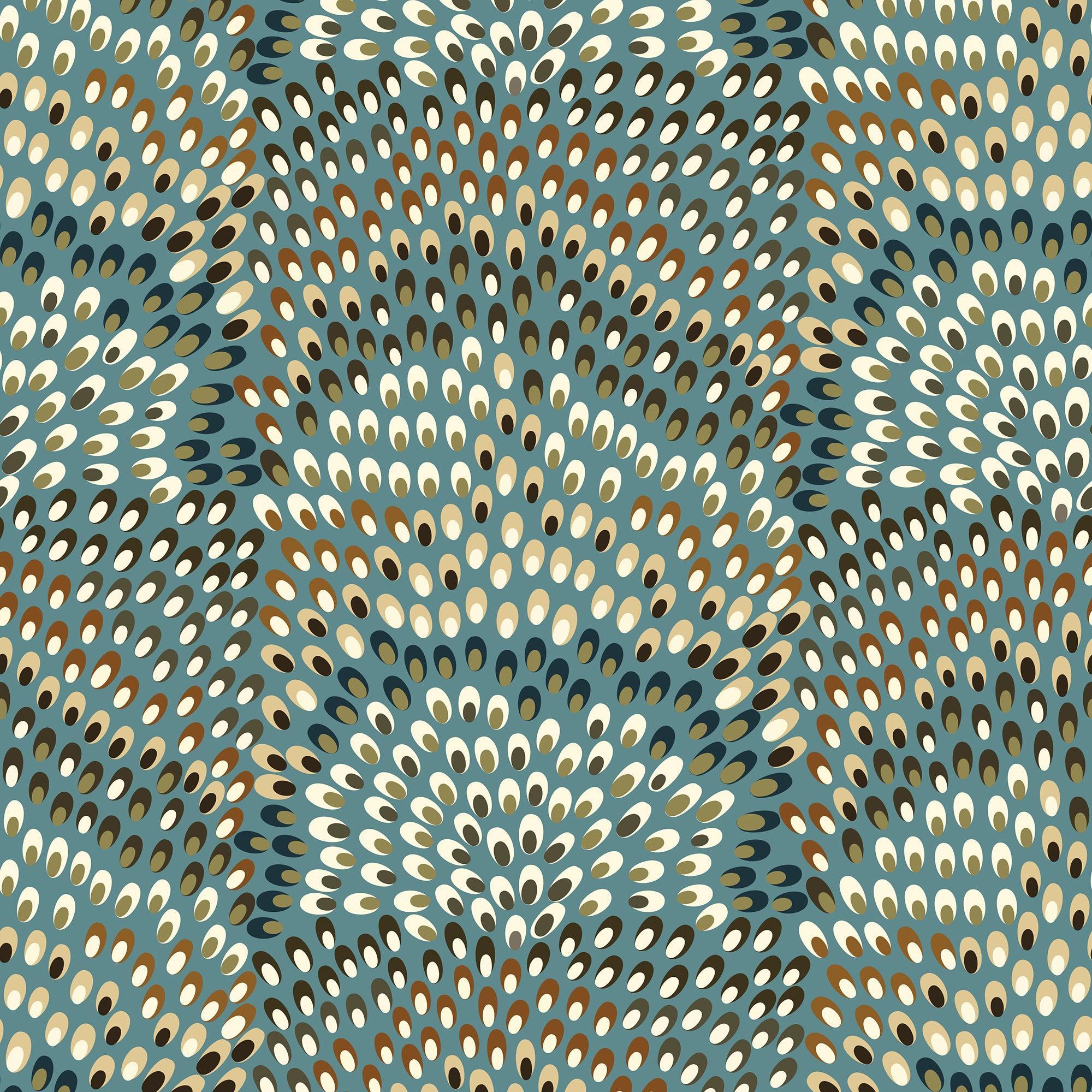 Jandaya - Blue Stone Wallpaper – Mitchell Black