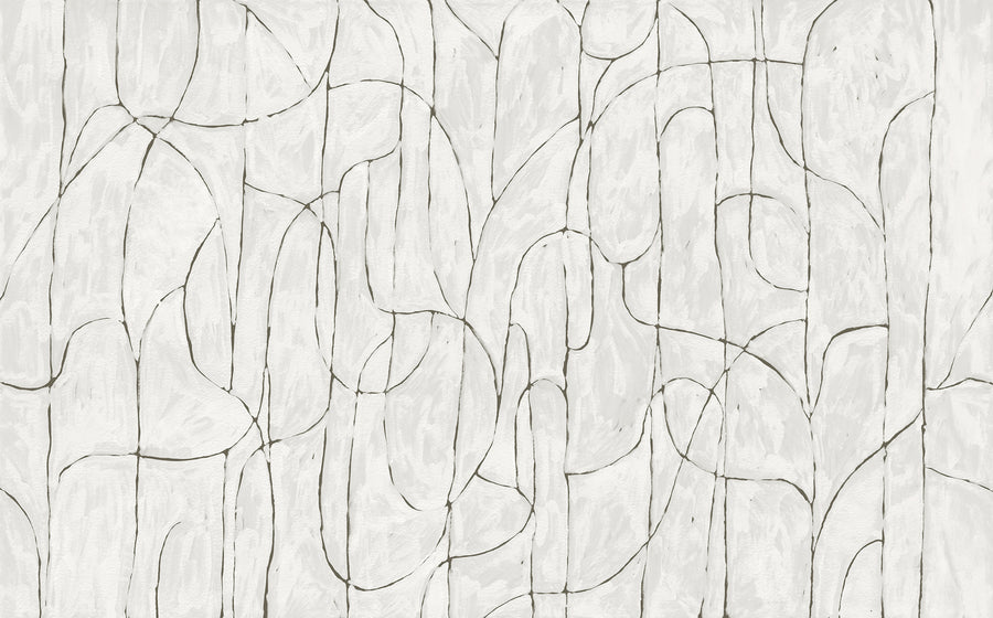 Boulder Beach Wall Mural - Quartz White Wallpaper by Forbes Masters ...