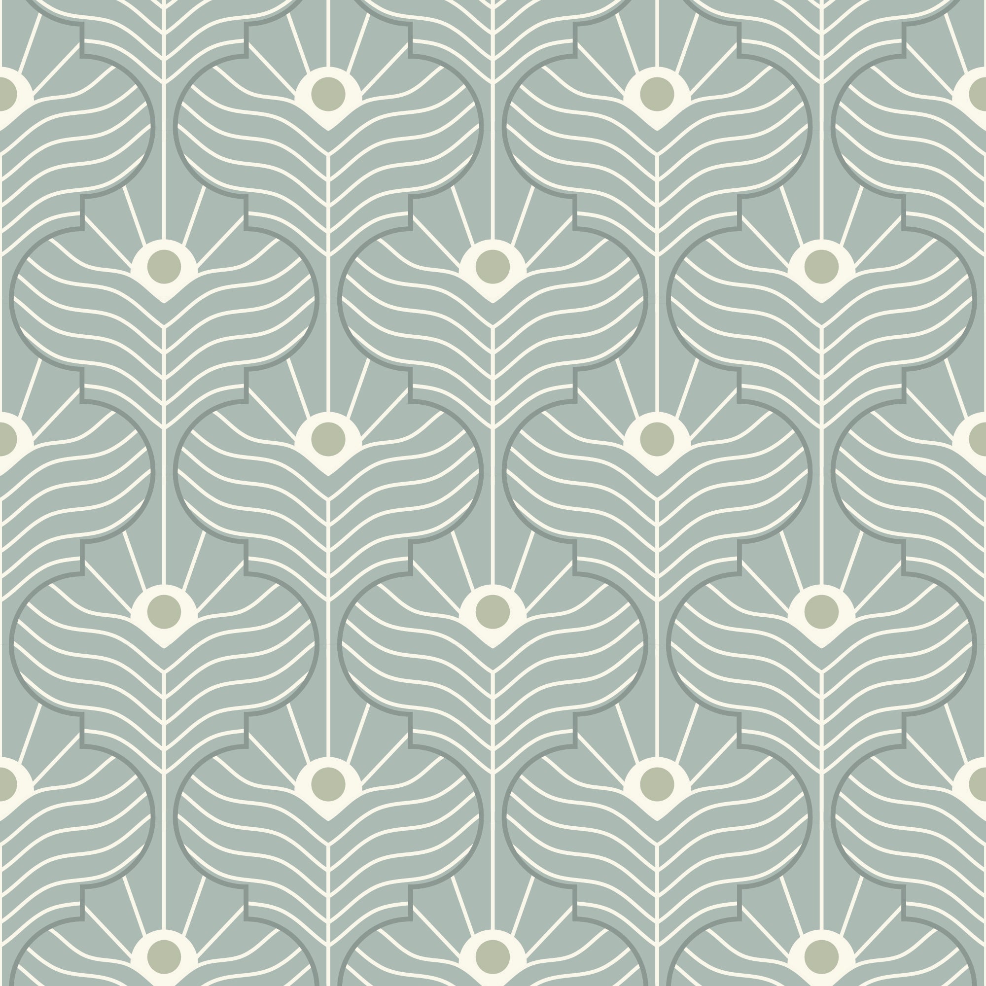 Grey Moroccan Pattern Wallpaper