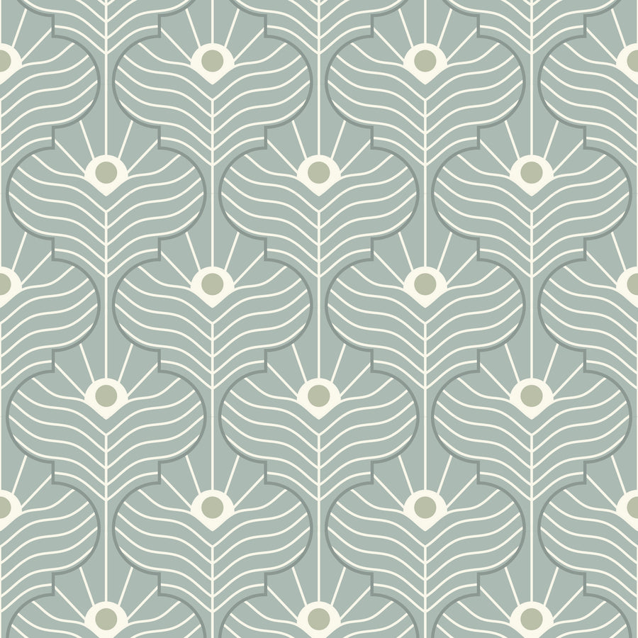 Blue Wallpaper Designs For Your Home - Mitchell Black