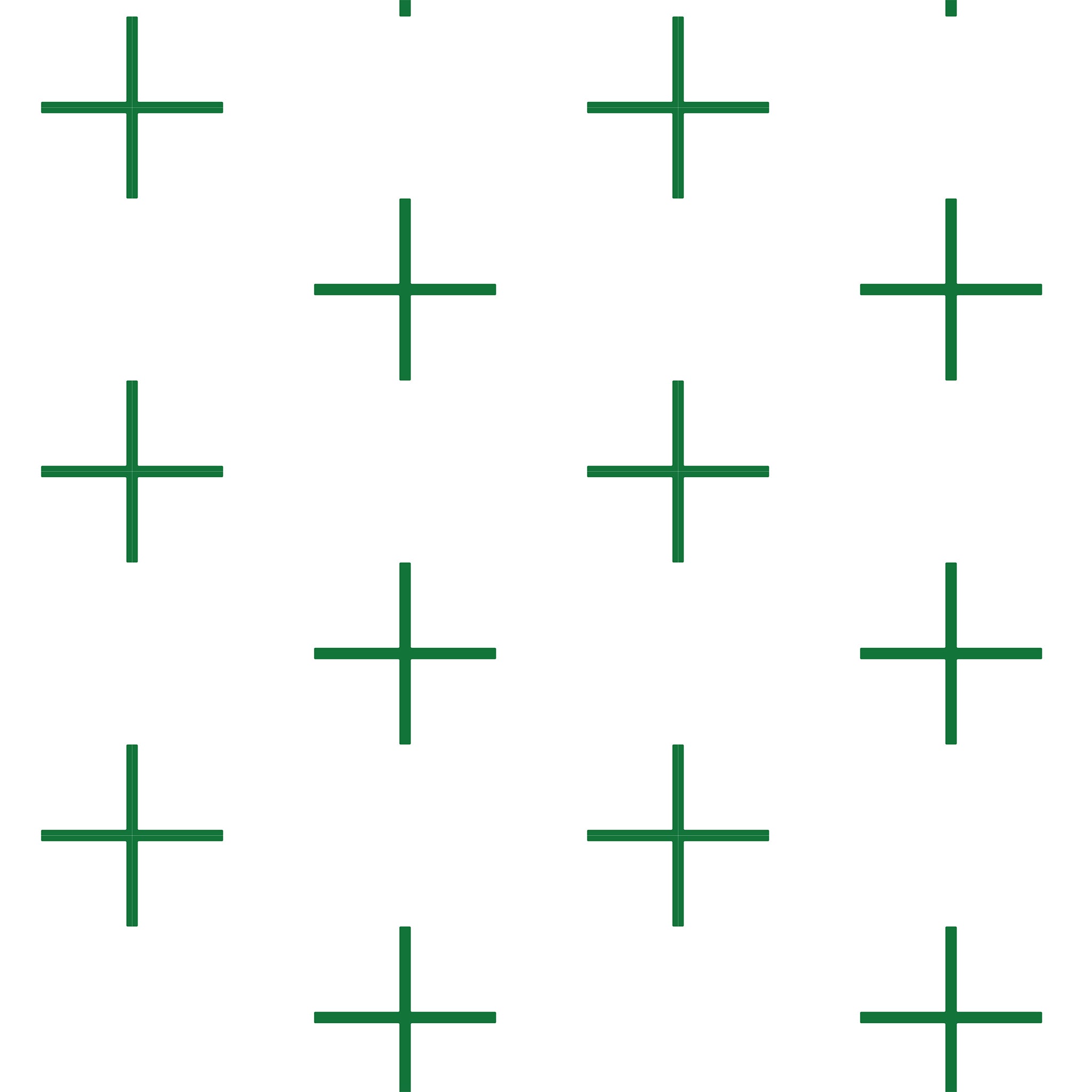 Addition Large - Signature Green Geometric Wallpaper by Mrs. Paranjape ...